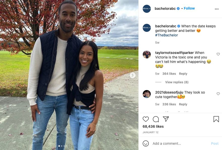 The Bachelor Contestant's Instagram Growth - Captiv8