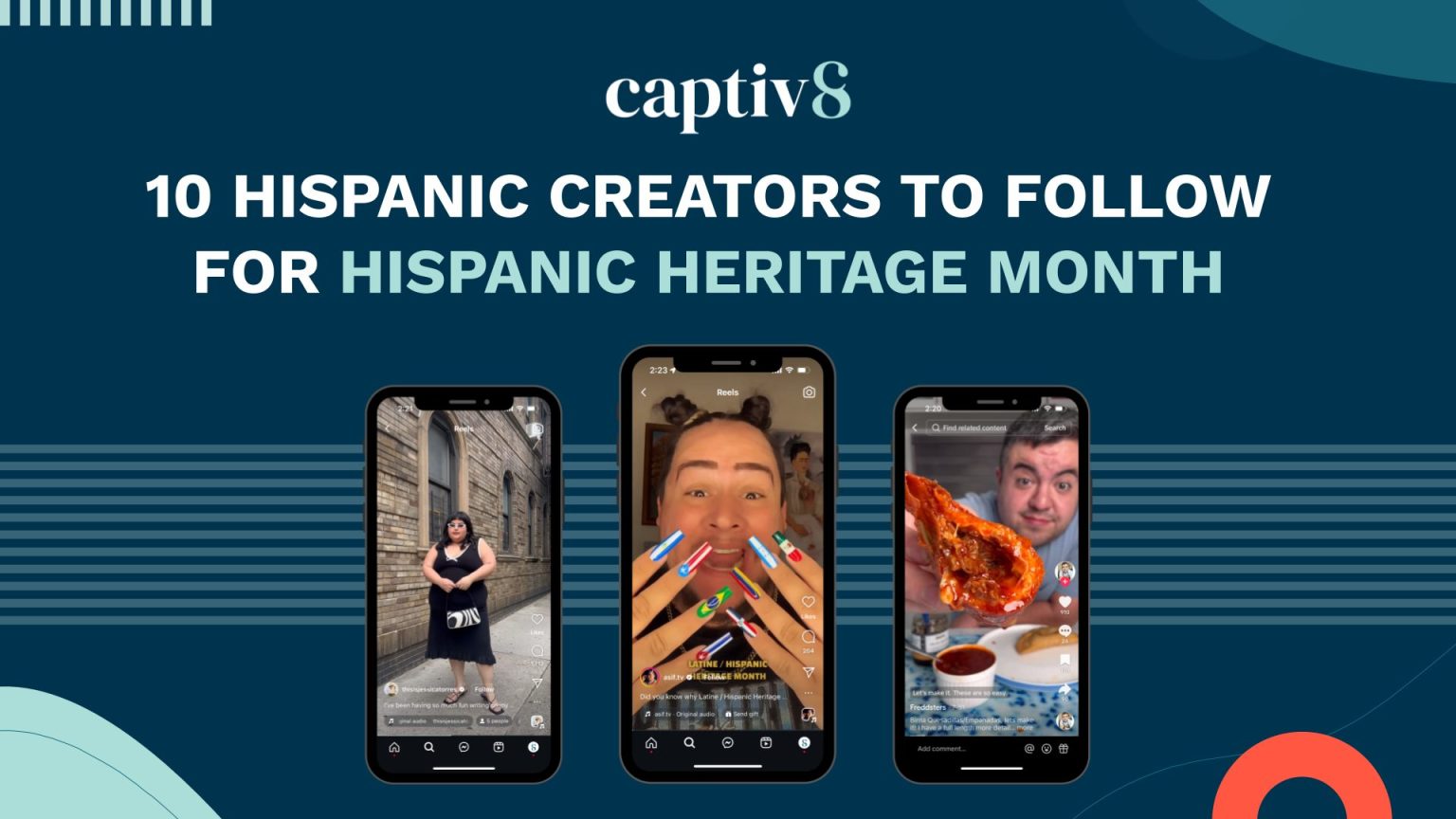 10 Hispanic Creators to Follow for Hispanic Heritage Month - Captiv8